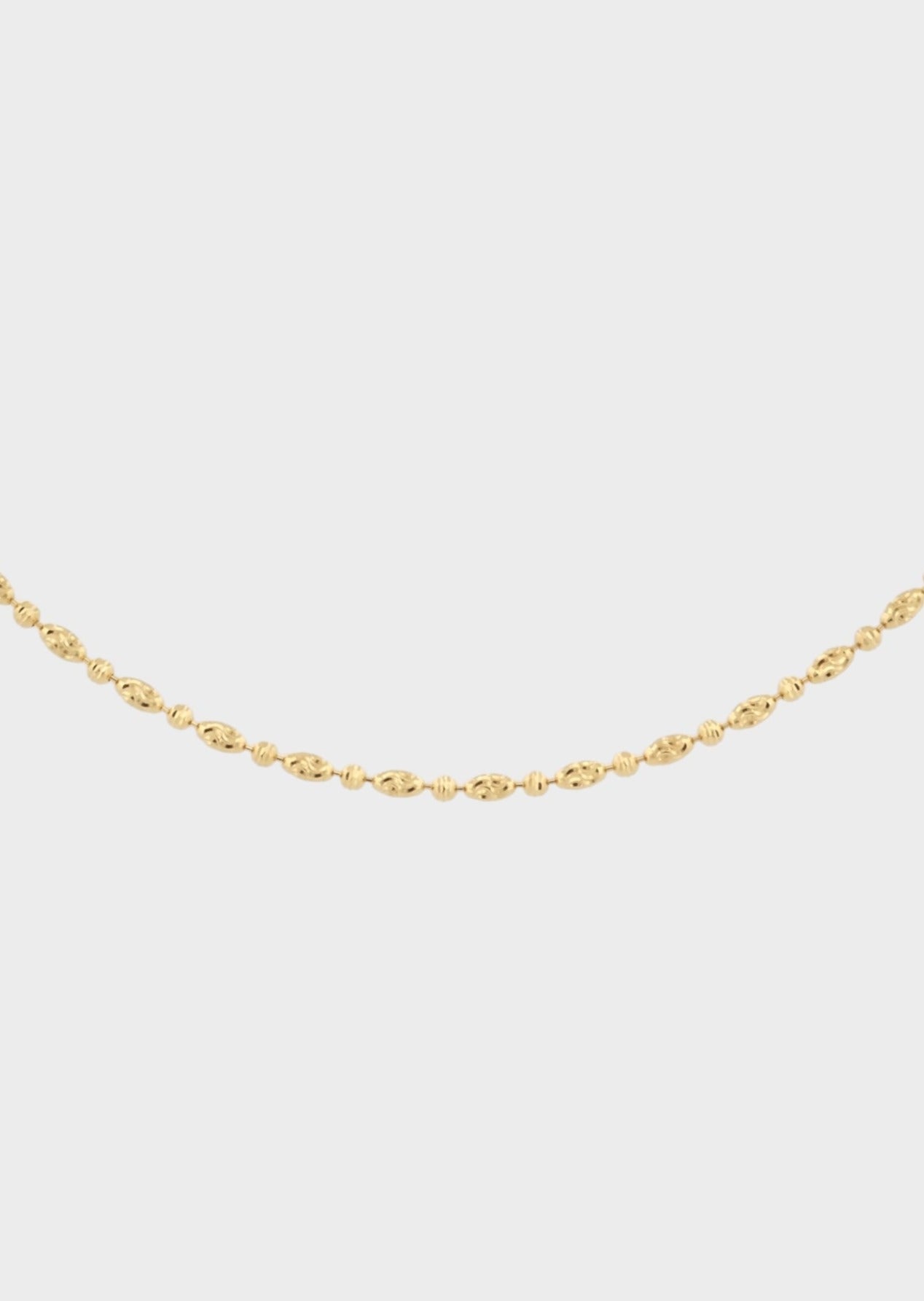 14k Gold Rock Chain – Serenity Jewelry LA